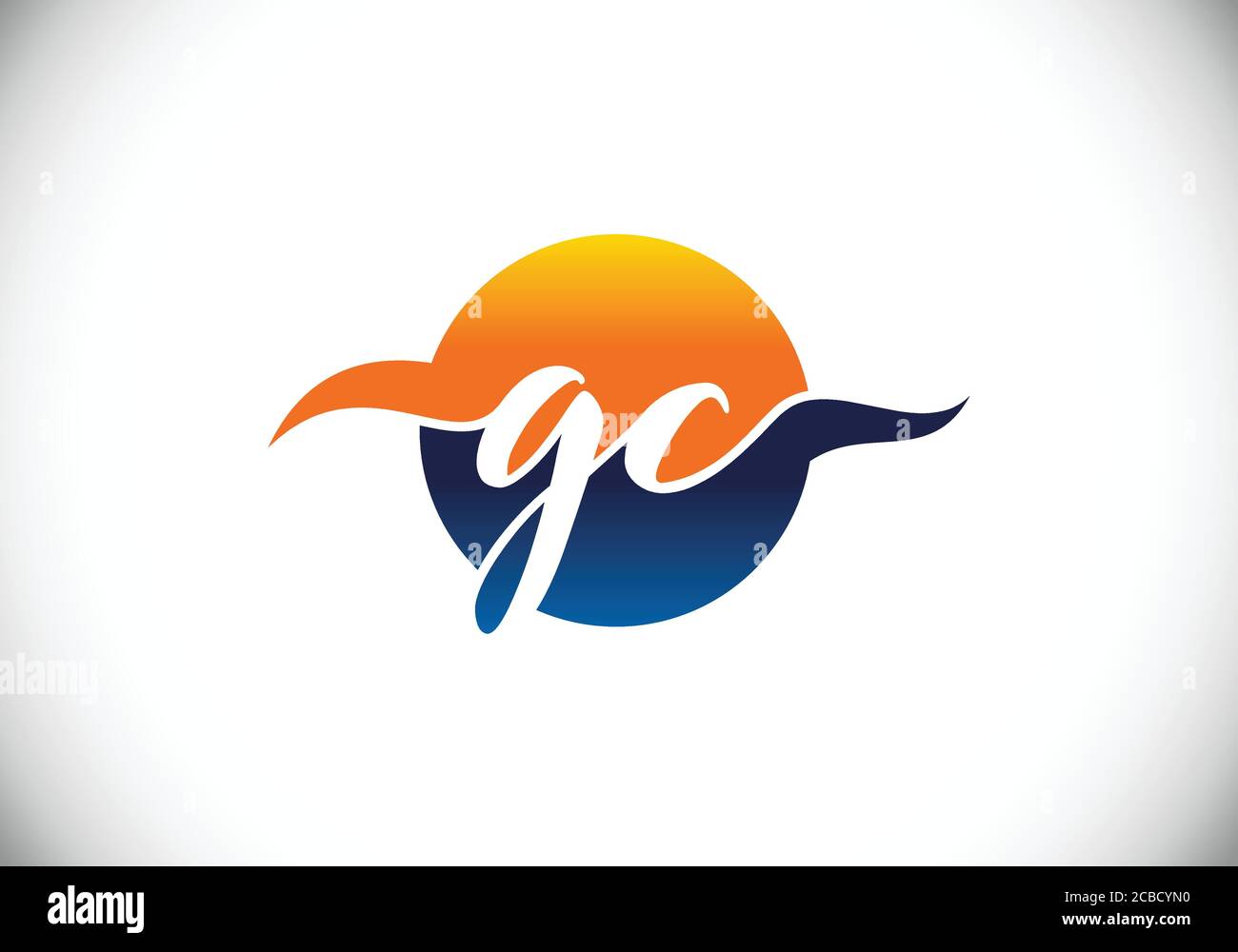 G C Initial Letter Logo design, Graphic Alphabet Symbol for Corporate ...