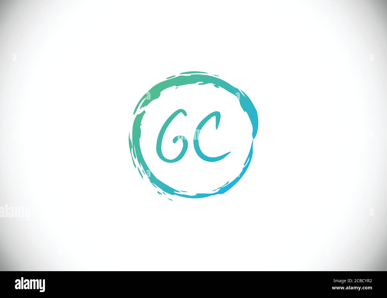 G C Initial Letter Logo design, Graphic Alphabet Symbol for Corporate ...