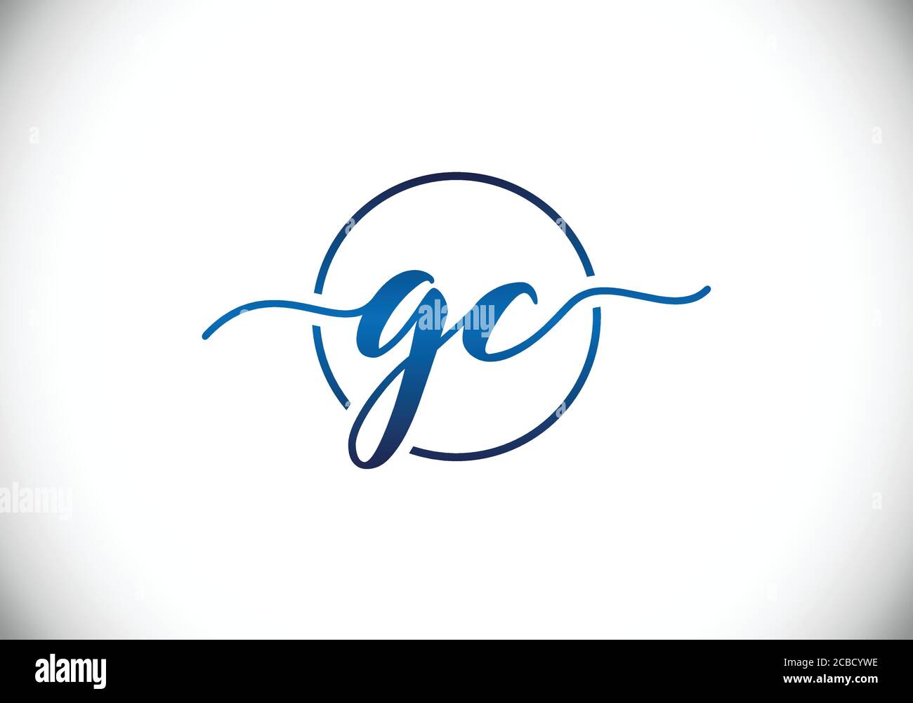 G C Initial Letter Logo design, Graphic Alphabet Symbol for Corporate ...