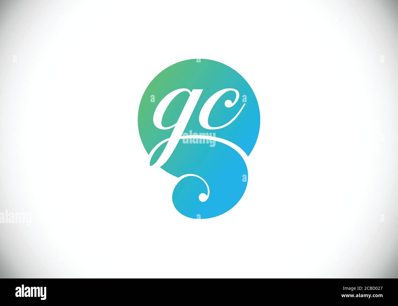 G C Initial Letter Logo design, Graphic Alphabet Symbol for Corporate ...