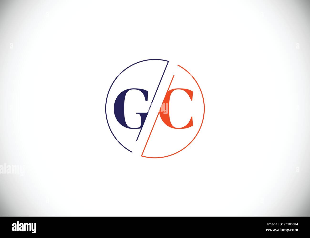 G C Initial Letter Logo design, Graphic Alphabet Symbol for Corporate ...