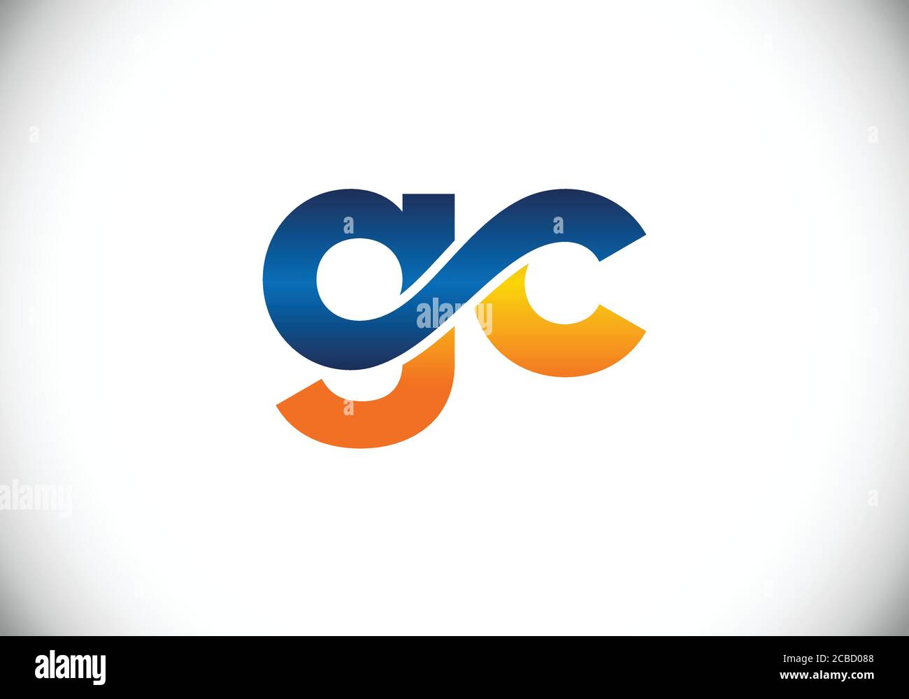 G C Initial Letter Logo design, Graphic Alphabet Symbol for Corporate ...