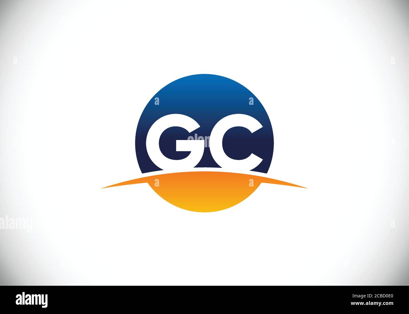 G C Initial Letter Logo design, Graphic Alphabet Symbol for Corporate ...
