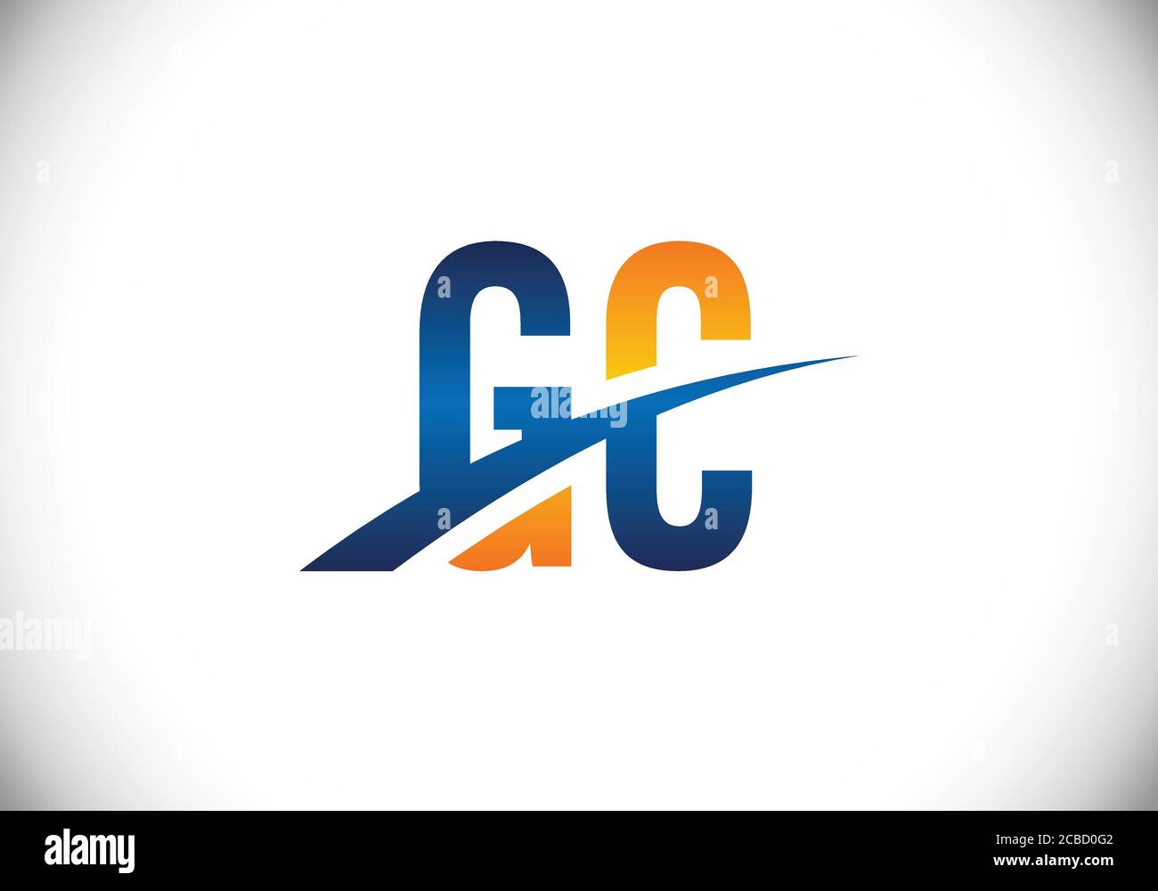 G C Initial Letter Logo design, Graphic Alphabet Symbol for Corporate ...