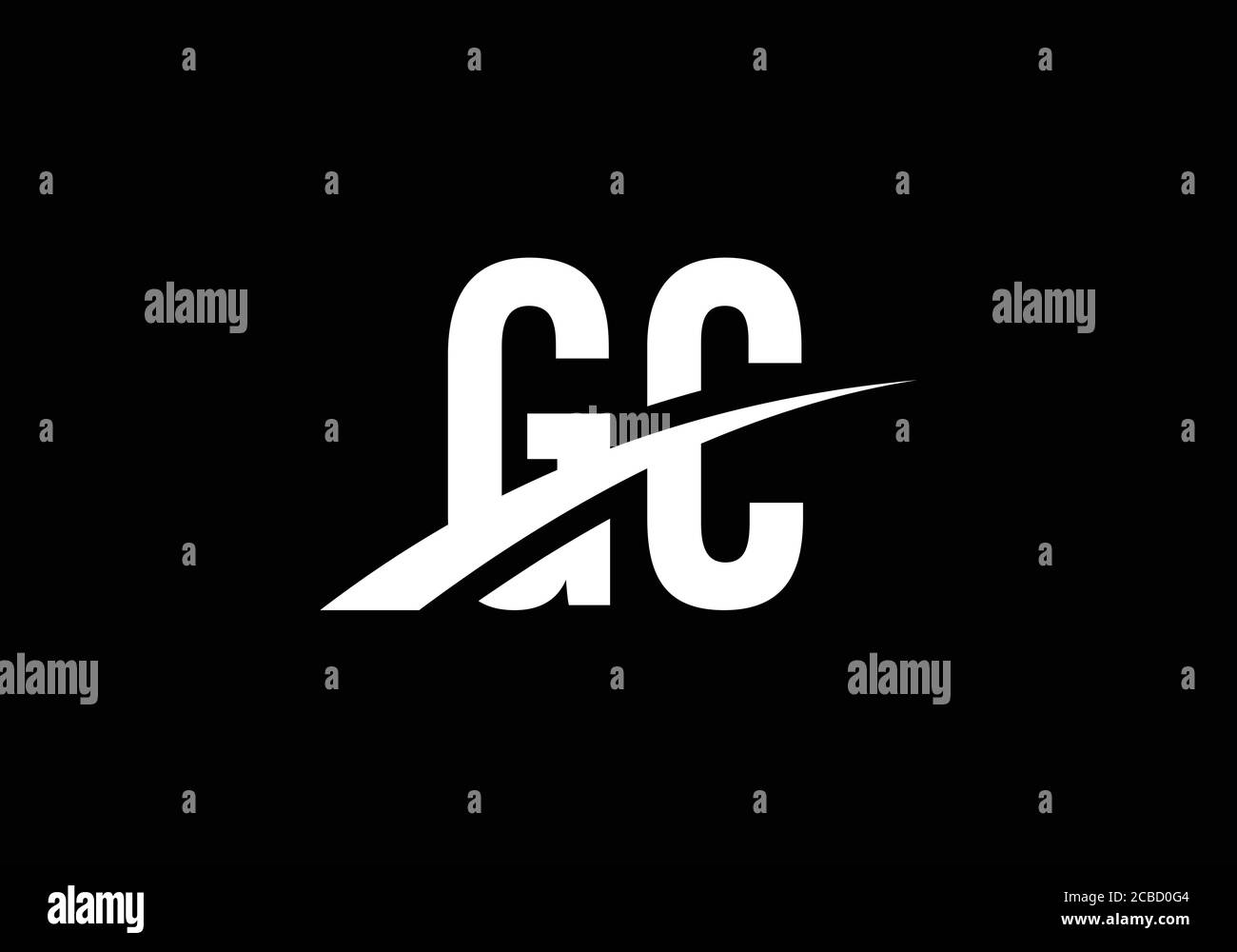 G C Initial Letter Logo design, Graphic Alphabet Symbol for Corporate ...