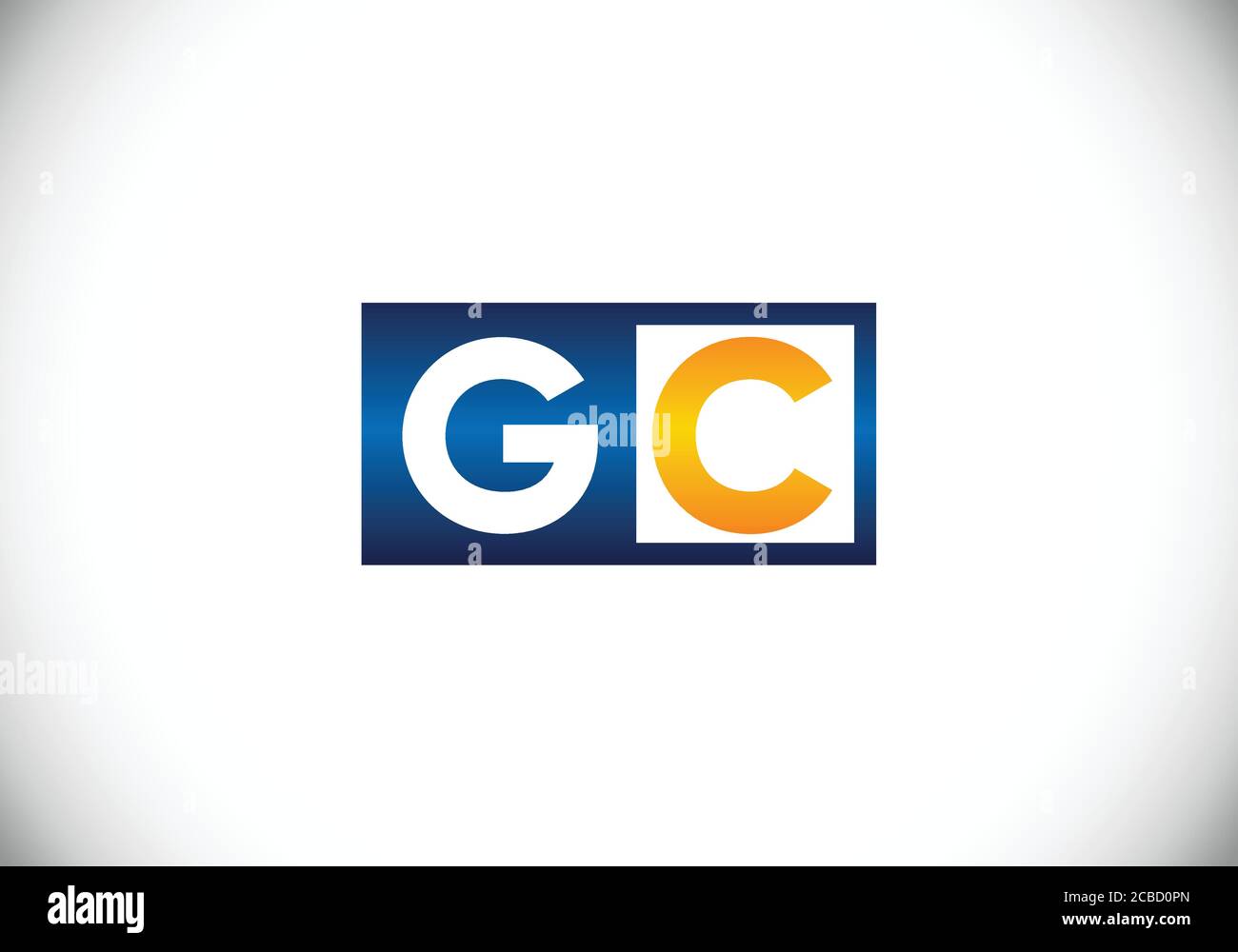 G C Initial Letter Logo design, Graphic Alphabet Symbol for Corporate ...