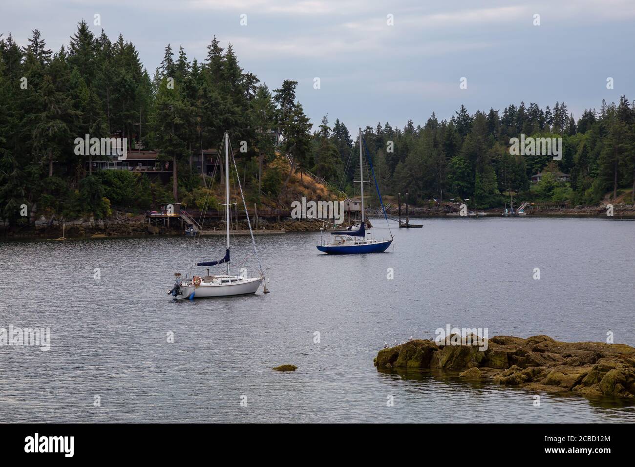 Beautiful View of Madeira Park in Sunshine Coast Stock Photo - Alamy