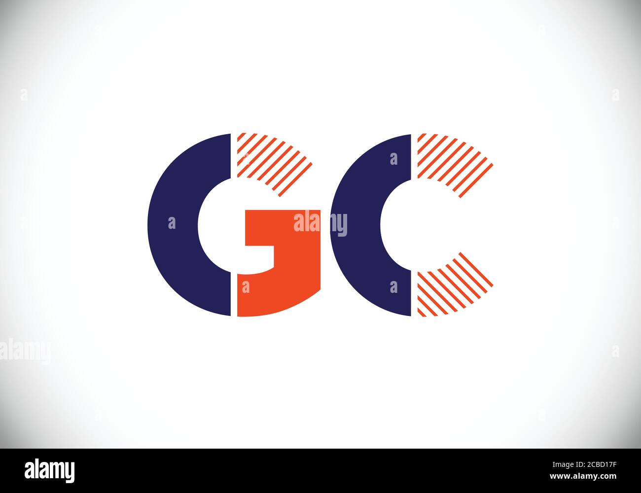 G C Initial Letter Logo design, Graphic Alphabet Symbol for Corporate ...