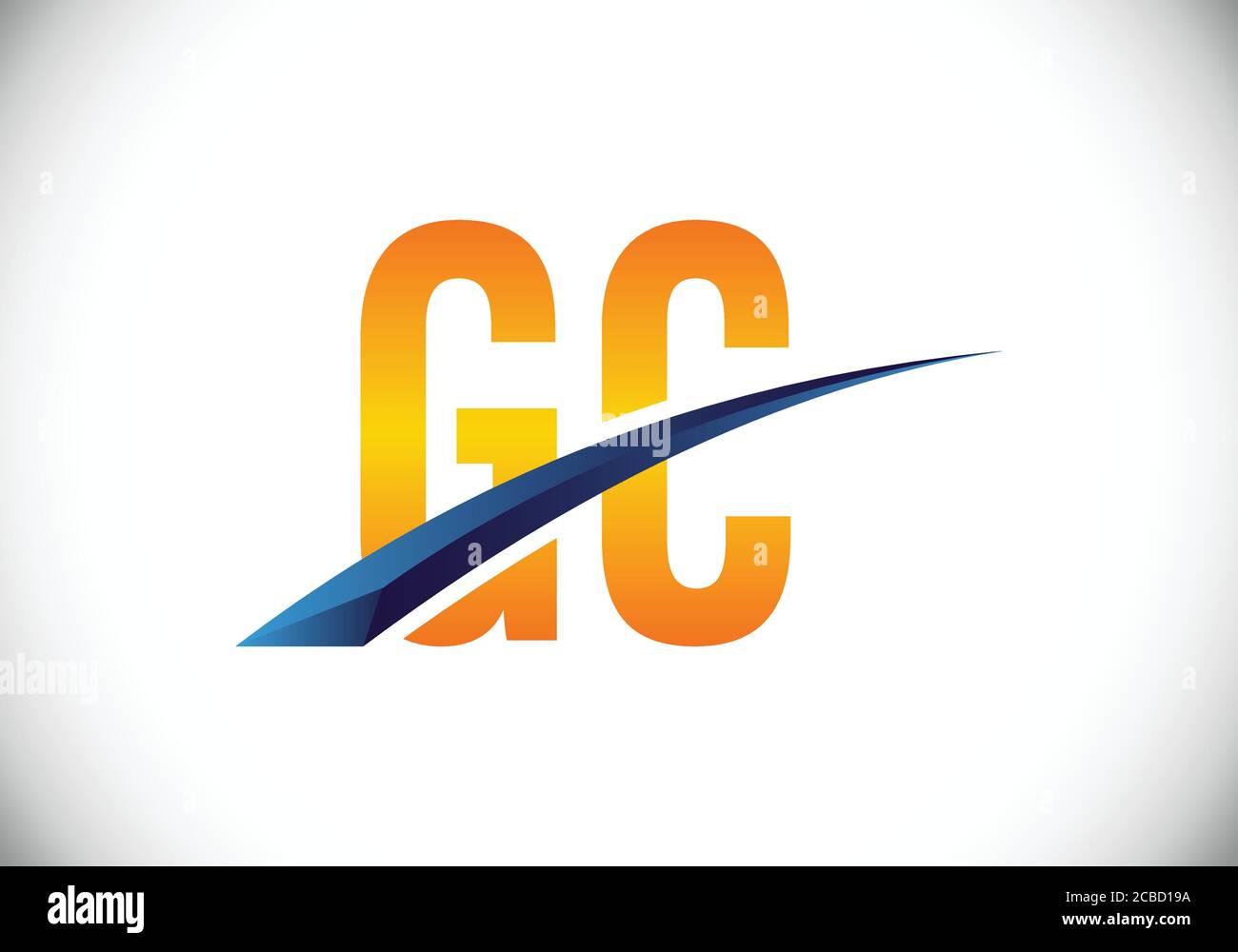 G C Initial Letter Logo design, Graphic Alphabet Symbol for Corporate ...