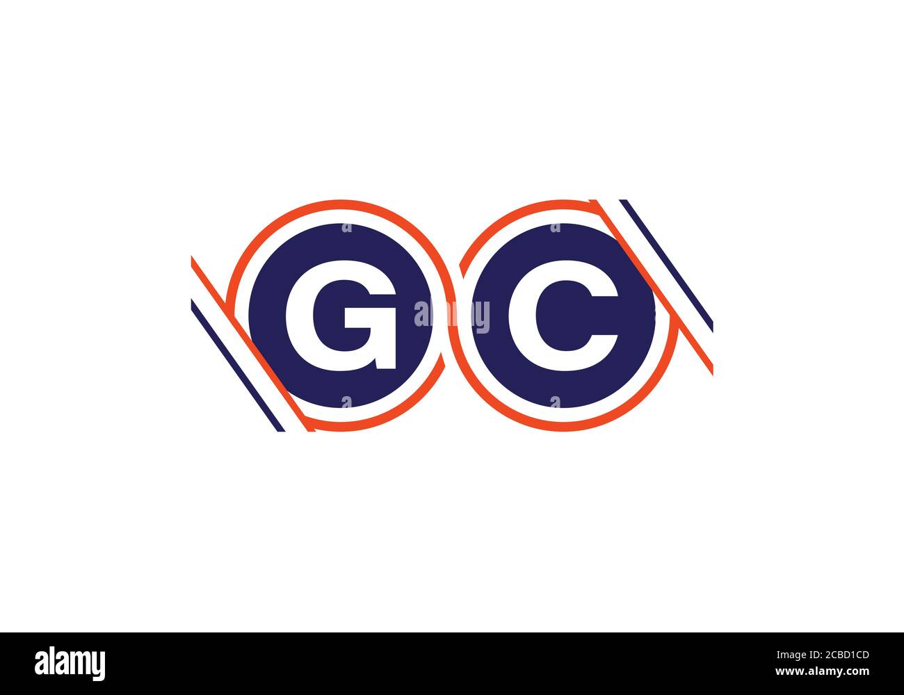 G C Initial Letter Logo design, Graphic Alphabet Symbol for Corporate ...
