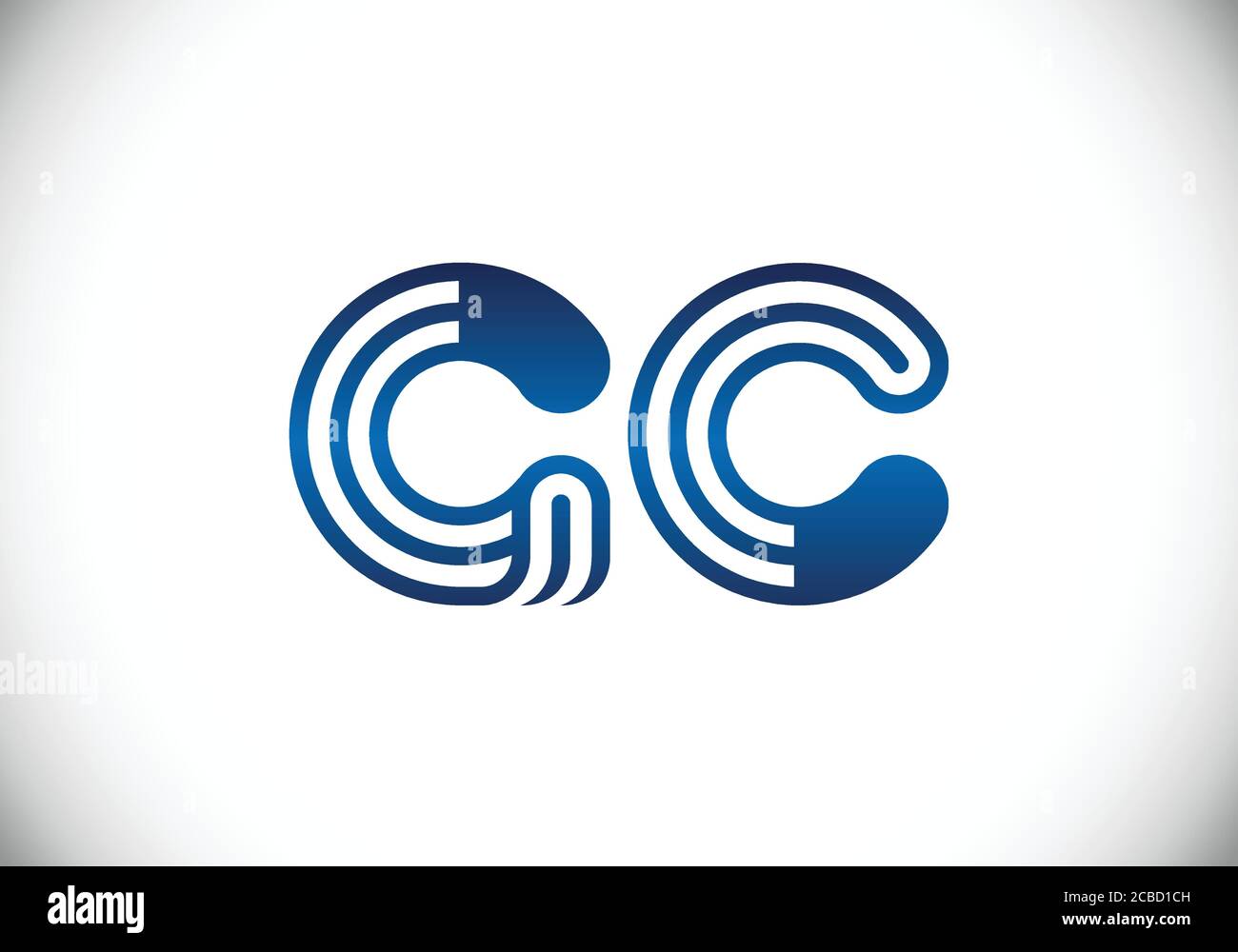 G C Initial Letter Logo design, Graphic Alphabet Symbol for Corporate ...