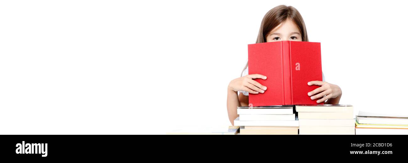 Back to school! Concept of education, reading and learning Stock Photo ...