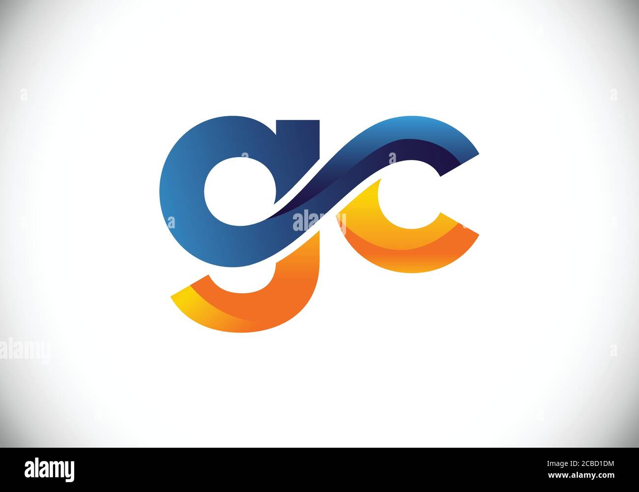 G C Initial Letter Logo design, Graphic Alphabet Symbol for Corporate ...