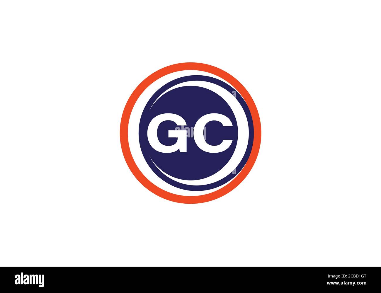 G C Initial Letter Logo design, Graphic Alphabet Symbol for Corporate ...