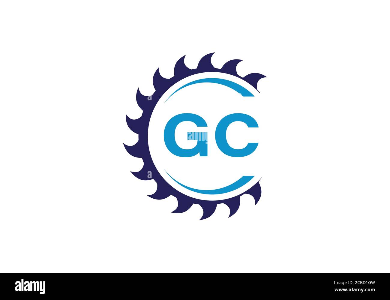 G C Initial Letter Logo design, Graphic Alphabet Symbol for Corporate ...
