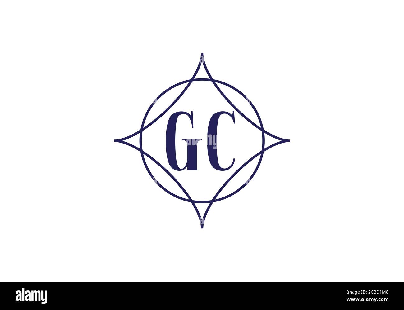 G C Initial Letter Logo design, Graphic Alphabet Symbol for Corporate ...