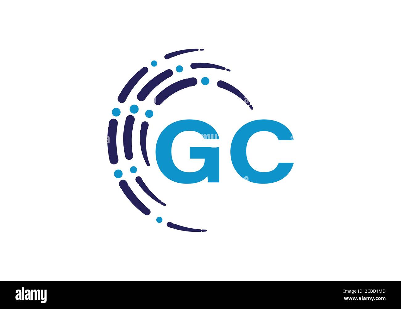 G C Initial Letter Logo design, Graphic Alphabet Symbol for Corporate ...