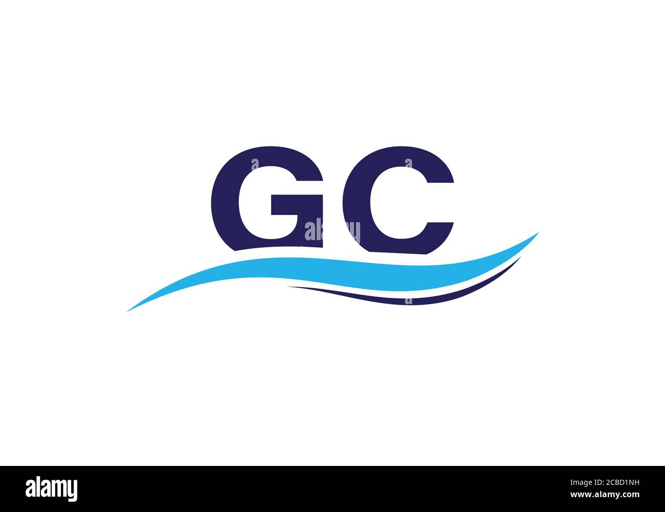 G C Initial Letter Logo design, Graphic Alphabet Symbol for Corporate ...