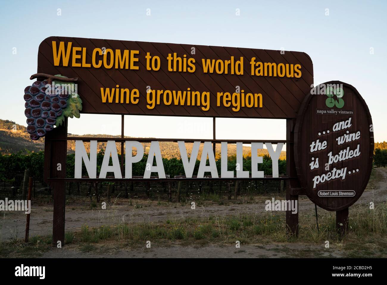 Napa Valley Sign High Resolution Stock Photography and Images - Alamy