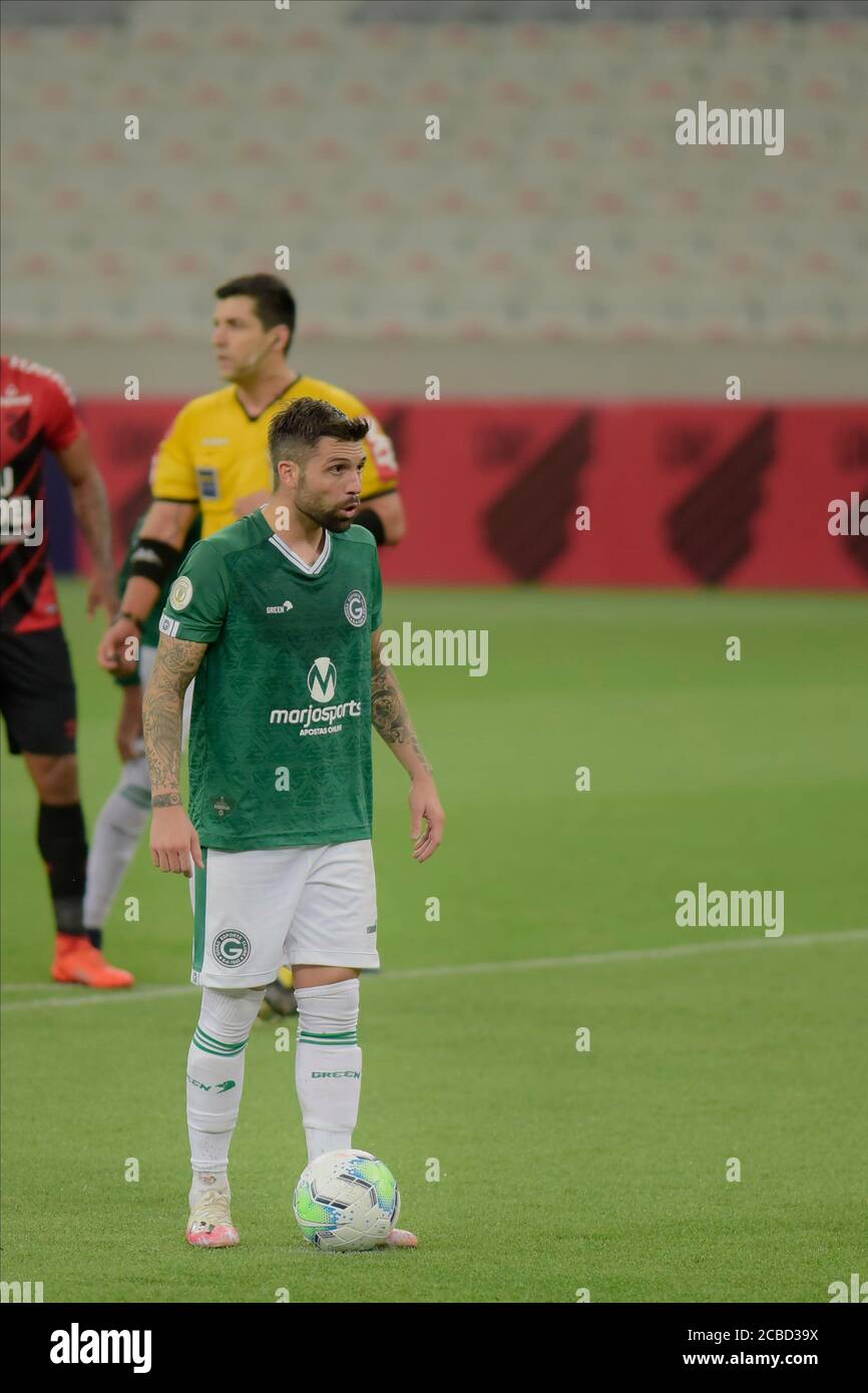 Curitiba, Brazil. 12th Aug, 2020. Daniel Bessa during Athletico and ...