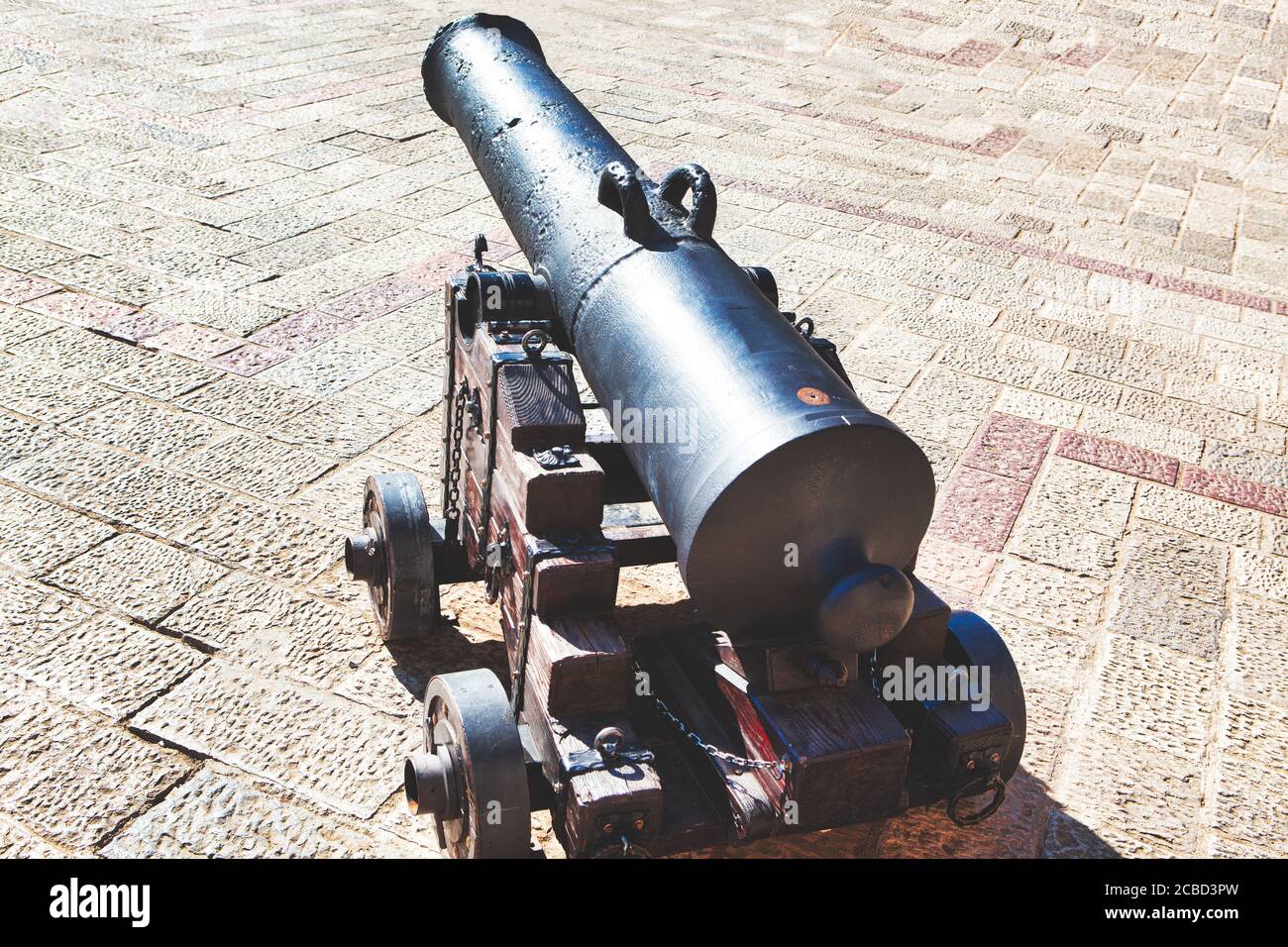 Medieval Artillery . Cannon from Middle Ages Stock Photo - Alamy