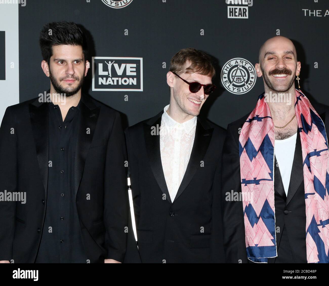 LOS ANGELES - JAN 4: Adam Levin, Casey Harris, and Sam Harris - X ...