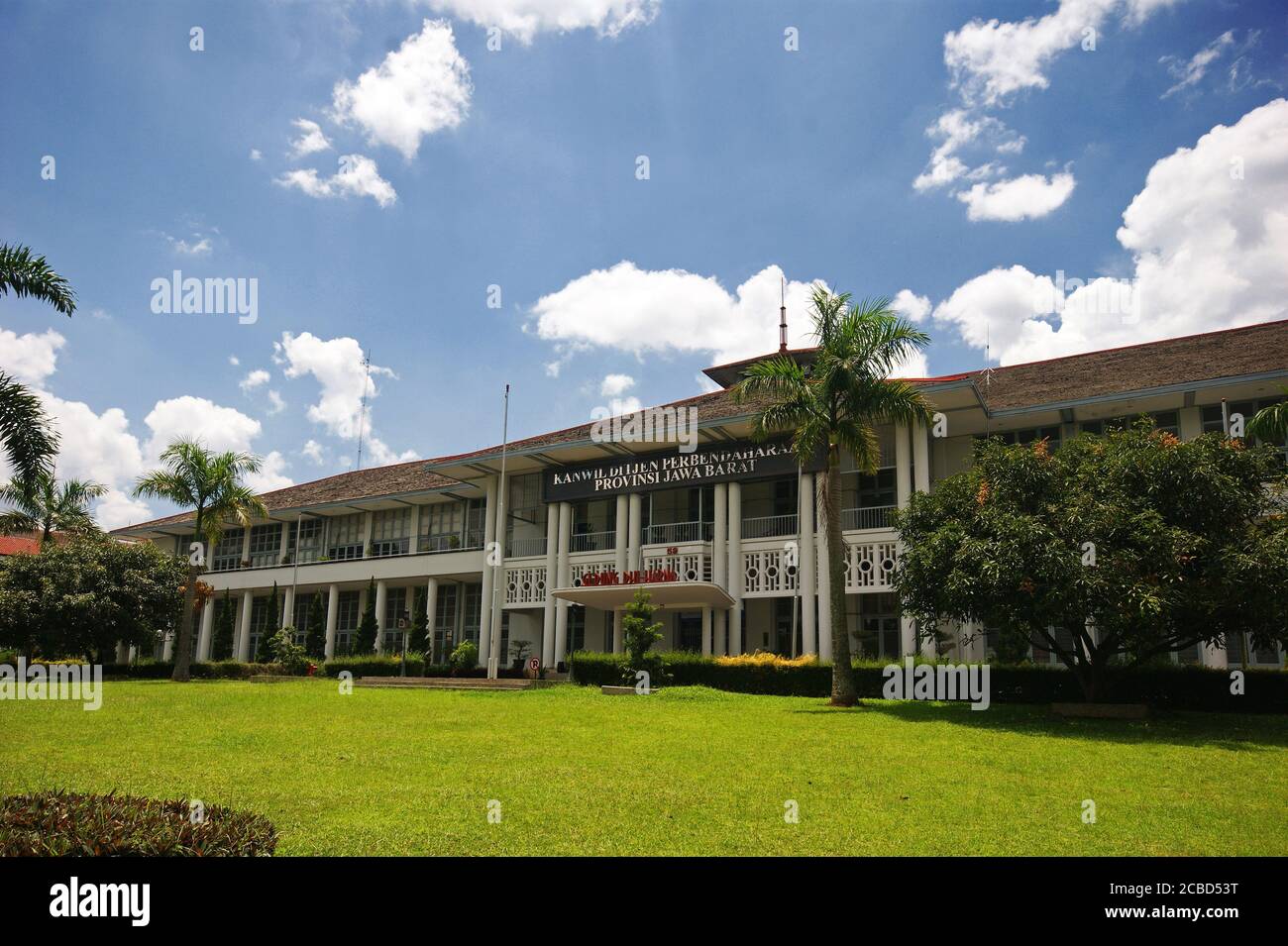 Dwiwarna Building, Bandung, West Java, Indonesia Stock Photo - Alamy