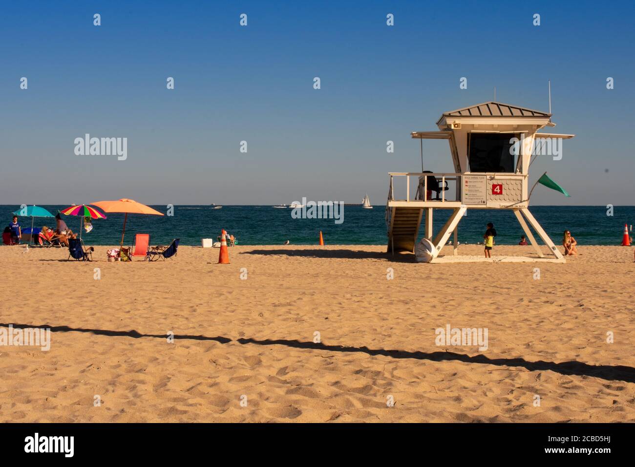 Vibrant lifeguard tower on hi-res stock photography and images - Alamy