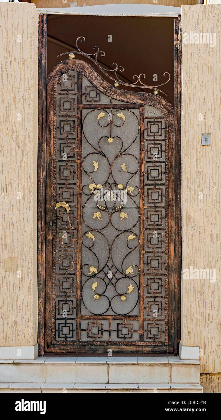 Saudi Arabian doors Stock Photo - Alamy