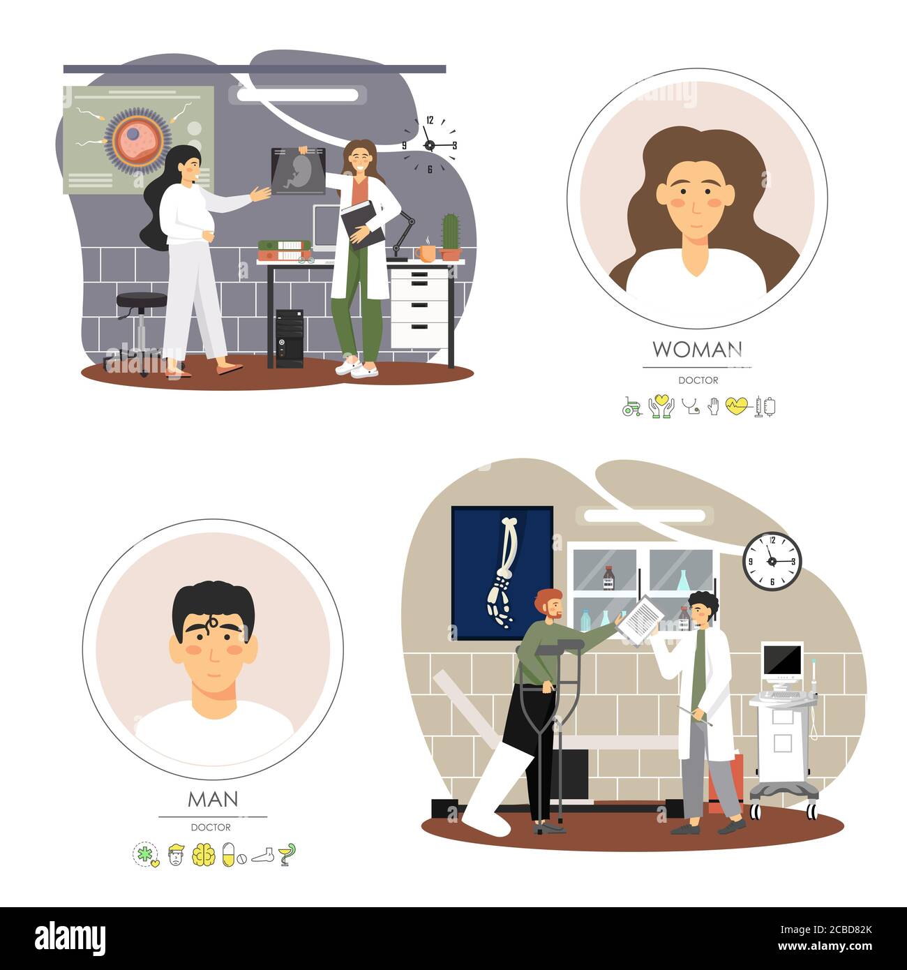 Child in hospital sick Cut Out Stock Images & Pictures - Alamy