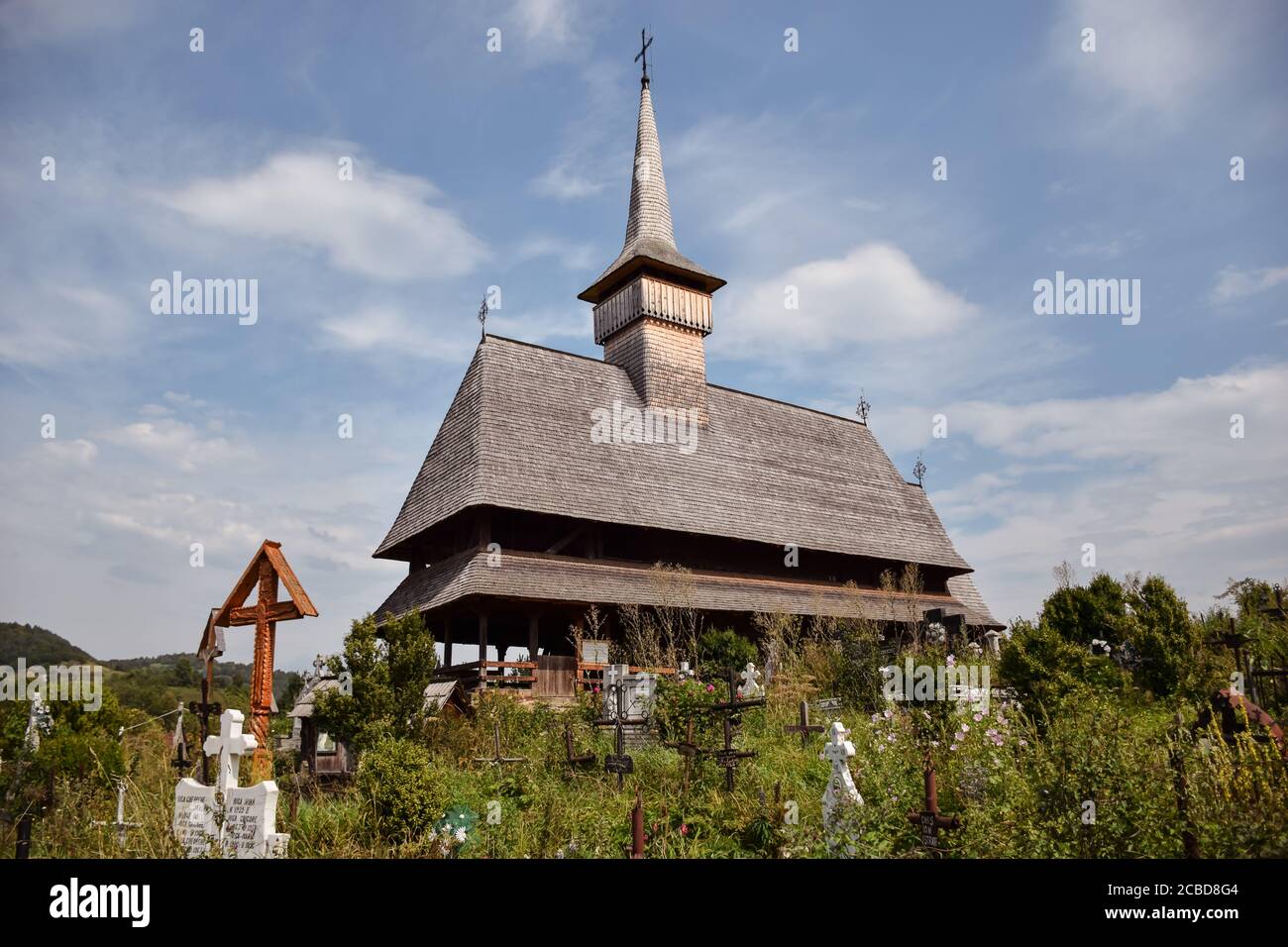 Maramures / Romania - August 28, 2019: traditional well preserved ...