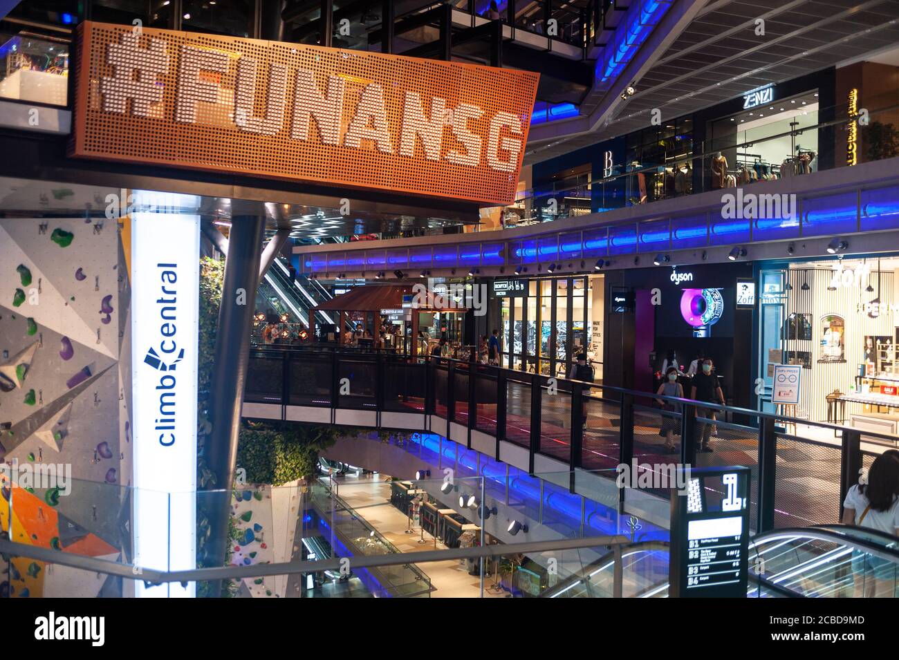 Funan mall singapore hi-res stock photography and images - Alamy