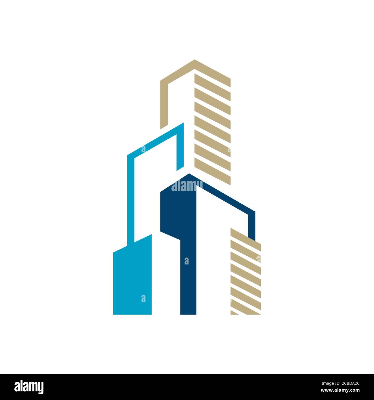 Buildings logo hi-res stock photography and images - Alamy