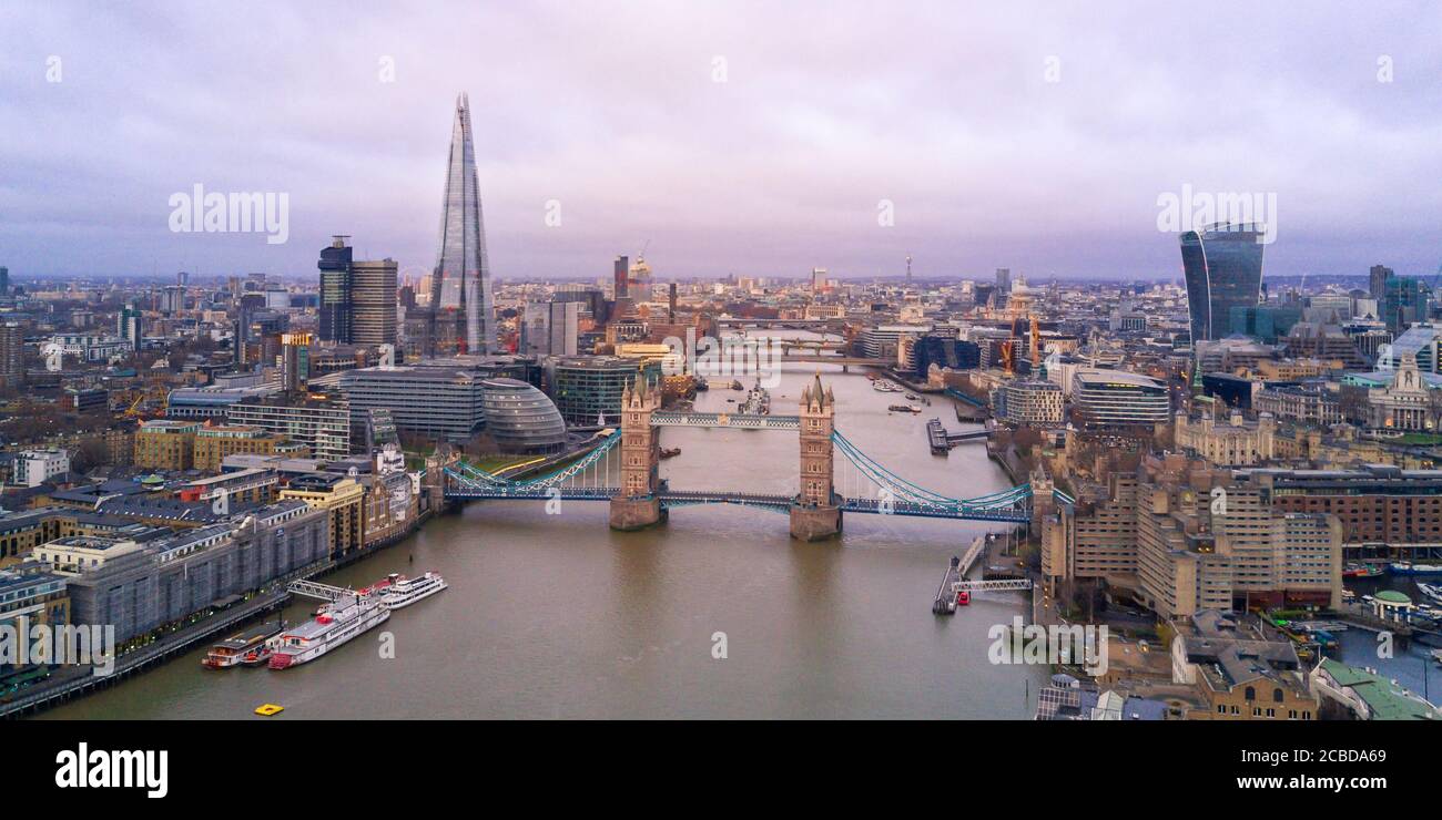 High angle establishing shot view hi-res stock photography and images ...