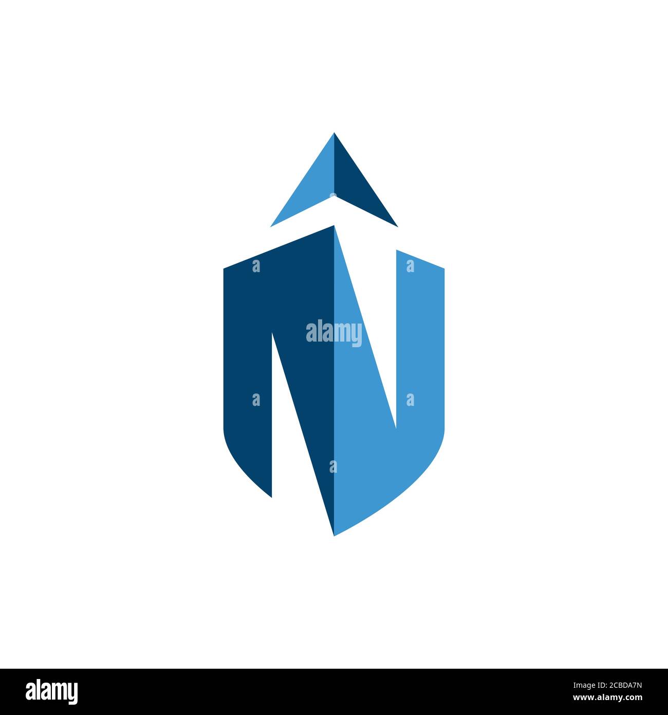 North Sign Logo Concept Logo Design Template illustrations Stock Vector ...