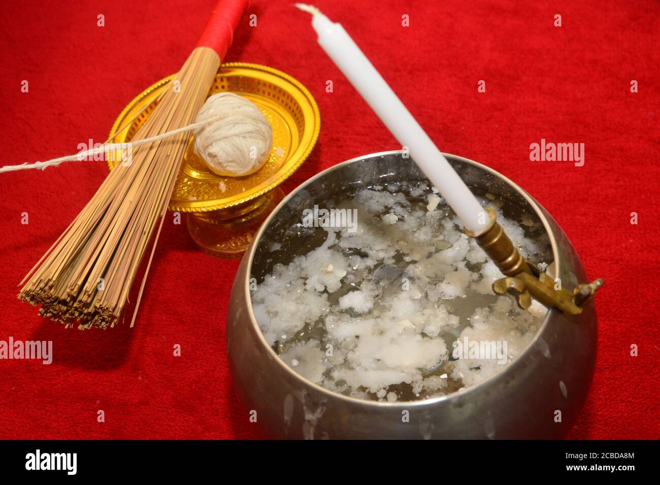 Pour water of dedication to make a libation hi-res stock photography ...