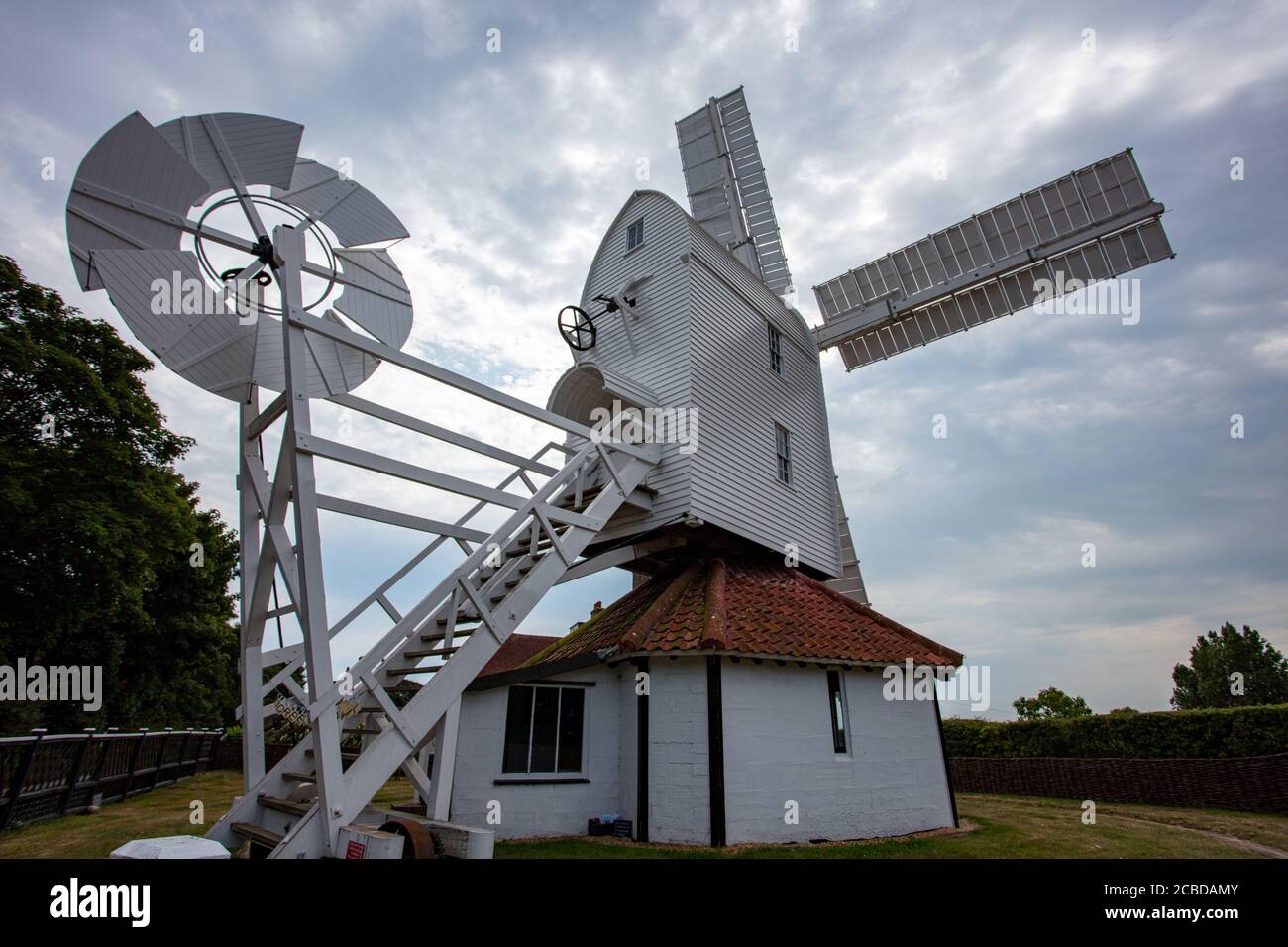 The Post Mill at Thorpeness Suffolk Stock Photo - Alamy