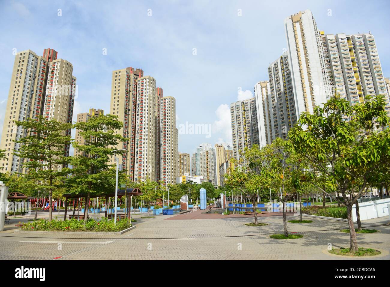 Tsing Yi promenade in Hong Kong Stock Photo - Alamy