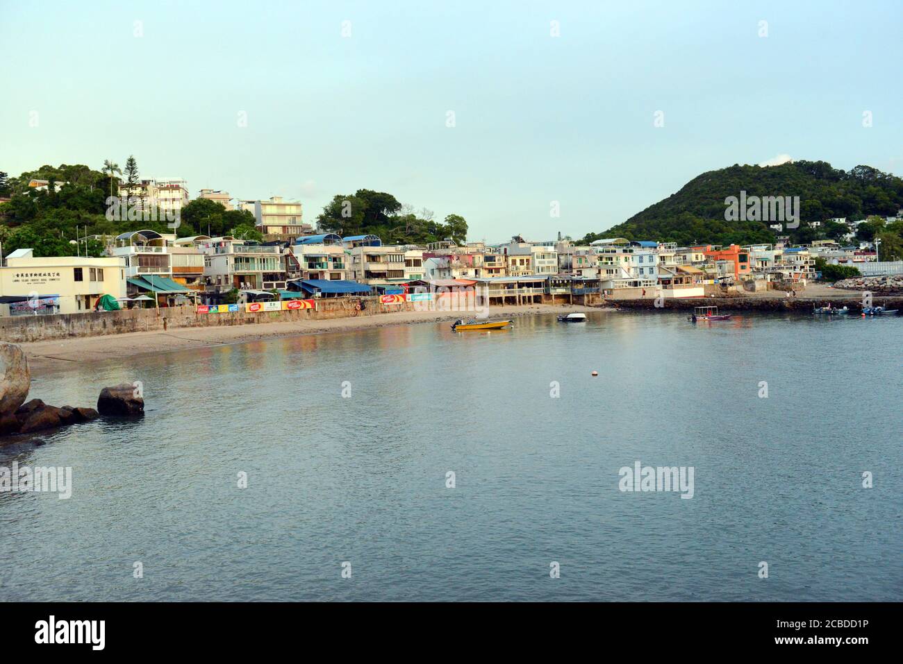 Yung Shue Wan village in Lamma island in Hong Kong Stock Photo - Alamy