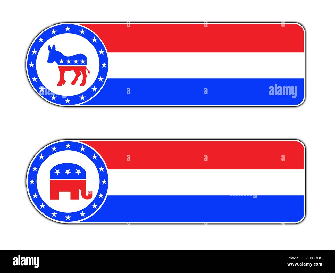 Democratic republican symbol hi-res stock photography and images - Alamy