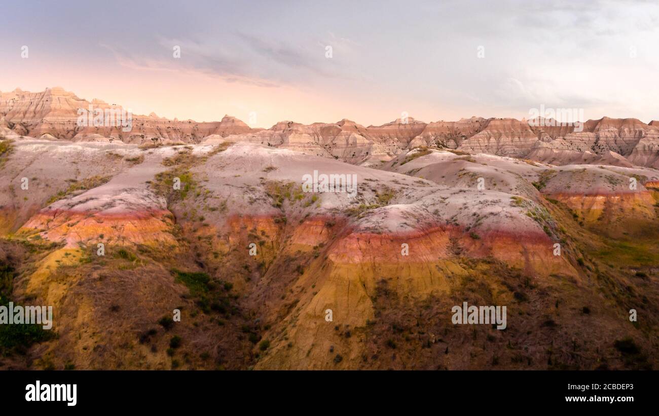 Badlands National Park Landscape Stock Photo - Alamy