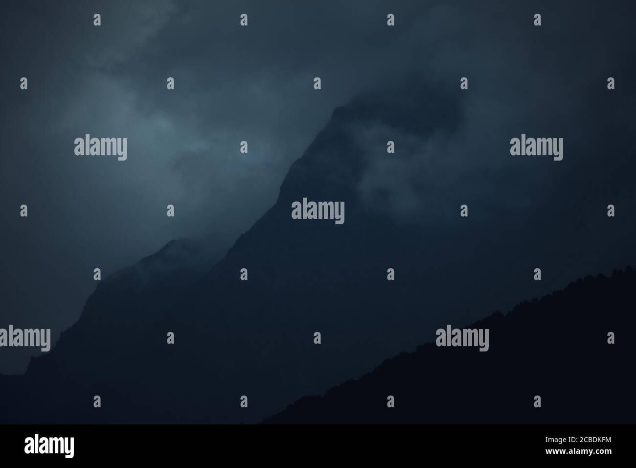 Low angle shot dark storm hi-res stock photography and images - Alamy