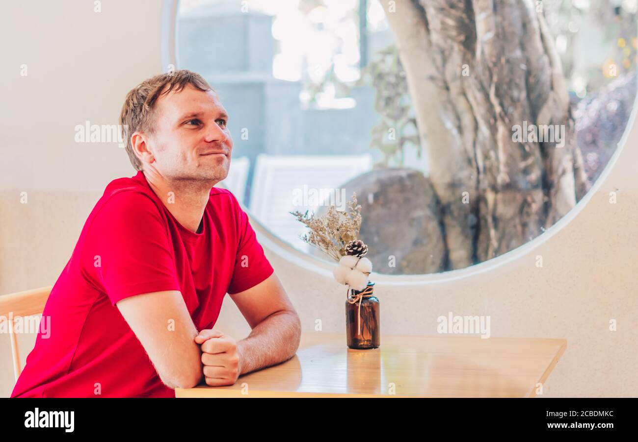 Real people look away hi-res stock photography and images - Alamy