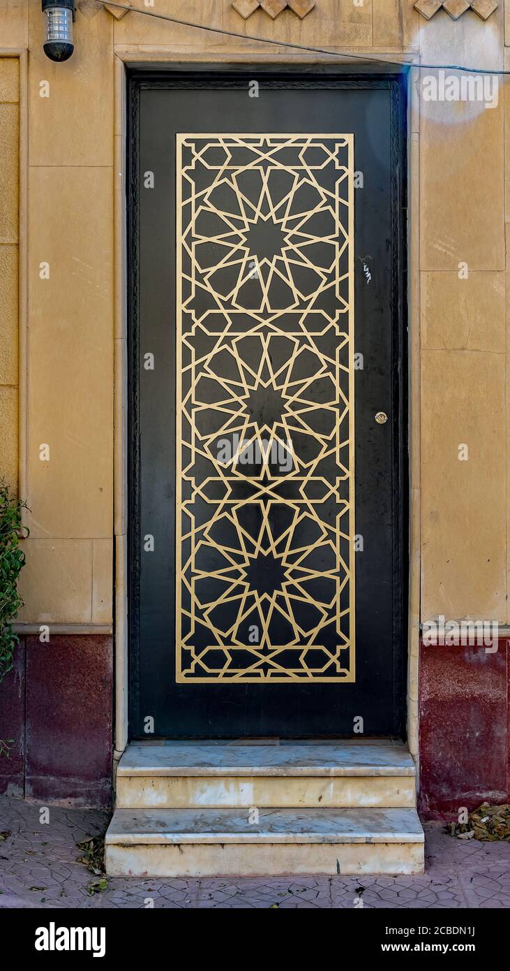 Saudi Arabian doors Stock Photo - Alamy