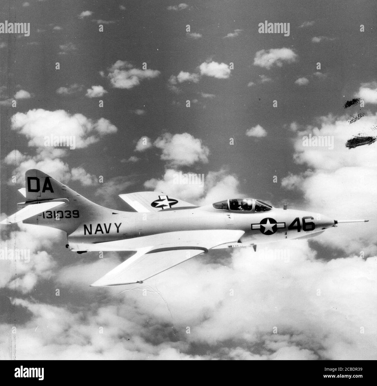 Grumman F9f Black and White Stock Photos & Images - Alamy