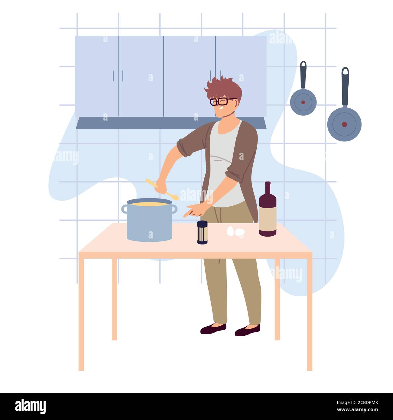 Chilis illustration Stock Vector Images - Alamy