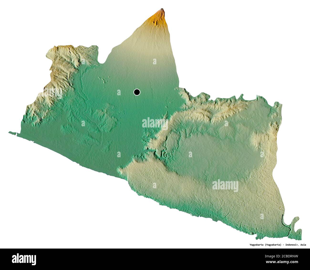 Map of yogyakarta hi-res stock photography and images - Alamy