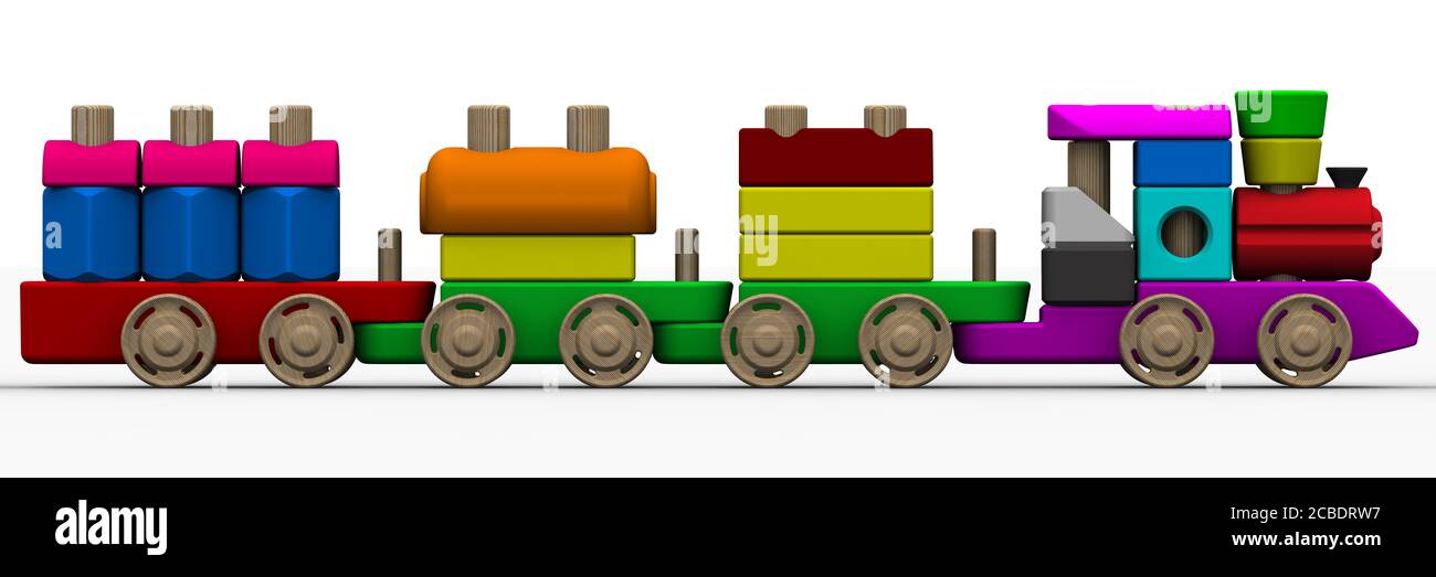 Parts of a locomotive Cut Out Stock Images & Pictures - Alamy