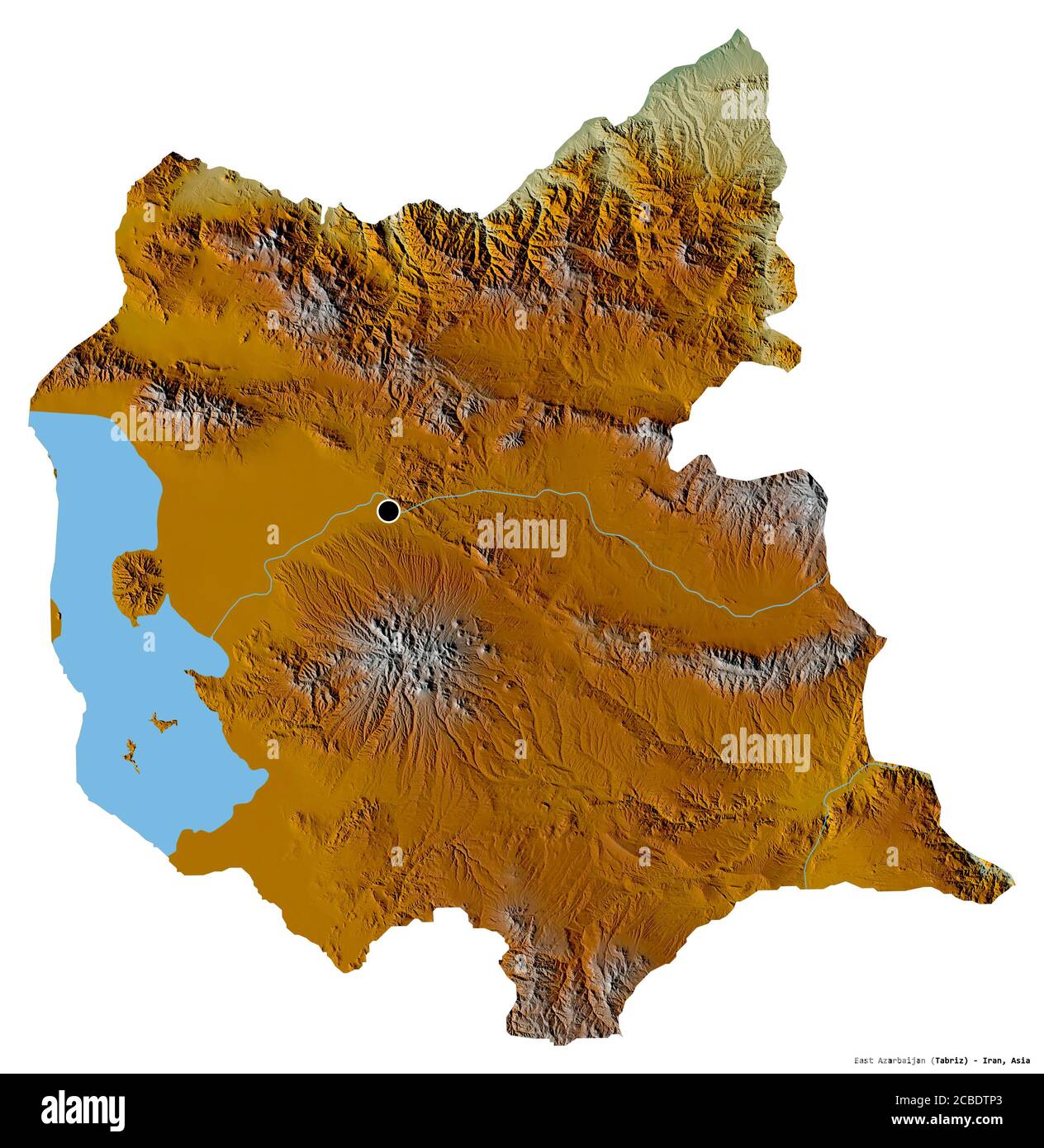 Map of tabriz Cut Out Stock Images & Pictures - Alamy