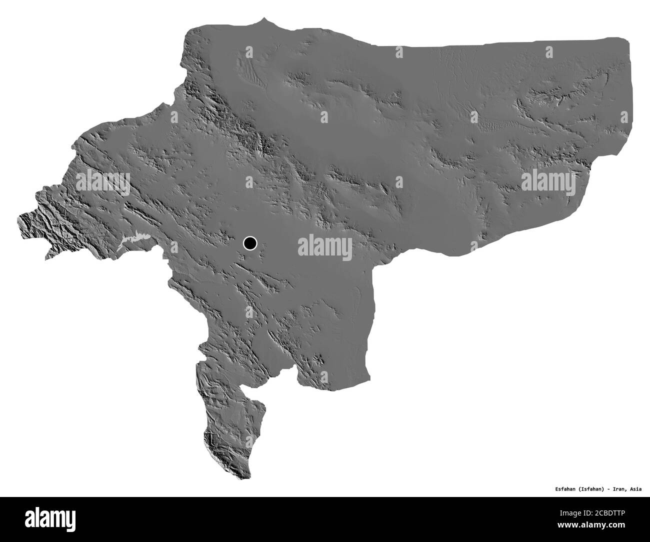 Isfahan province map hi-res stock photography and images - Alamy